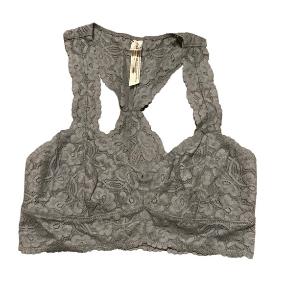 Free People | Intimates & Sleepwear | Intimately Free People Lace Gray ...